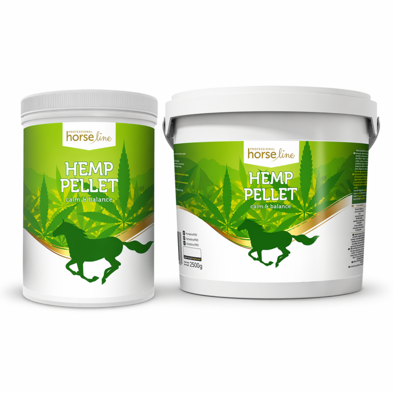 HorseLinePRO Hemp Pellet na uspokojenie i na stres dla koni dla konia ...